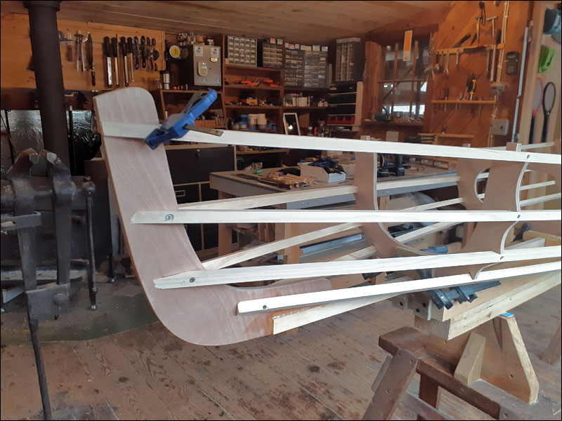 'Wee Lassie' Skin-on-Frame Canoe Project